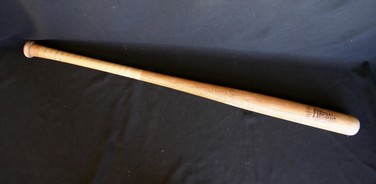 1966 wooden 33" Louisville Slugger bat | Cobourg and District Sports ...