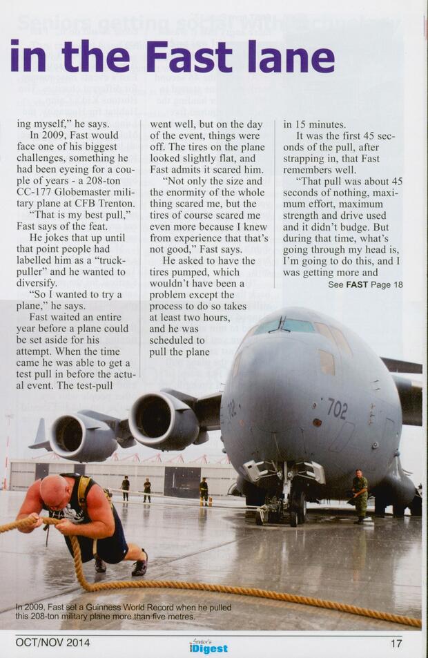 2014 Kevin Fast story on achievements & world records | Cobourg and ...