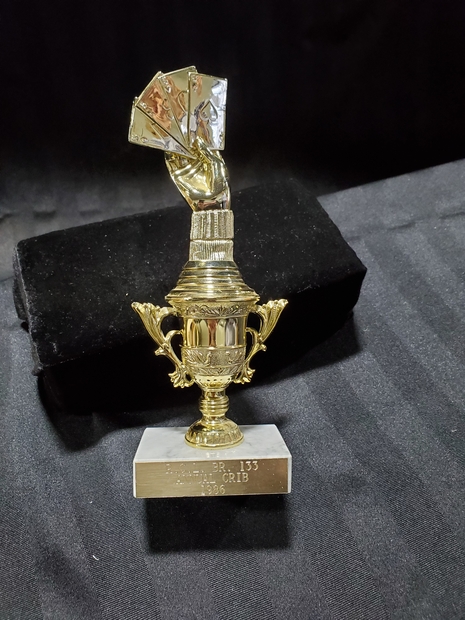 1986 Cobourg Legion Cribbage trophy | Cobourg and District Sports Hall ...