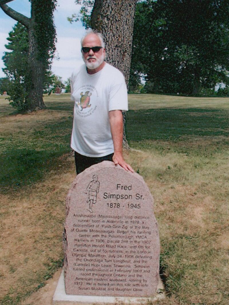 Fred Simpson 1878-1945 gravestone photo at Alderville | Cobourg and ...