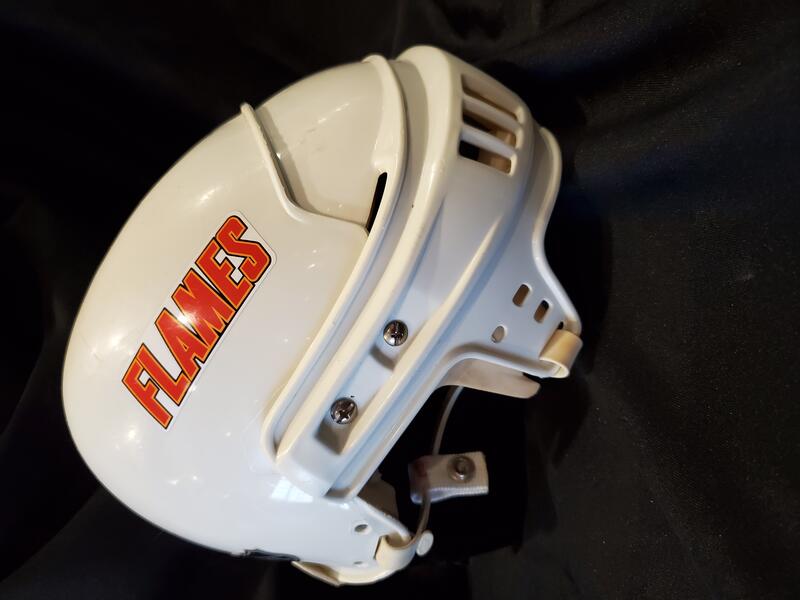 1999 Calgary Flames helmet worn by Steve Smith | Cobourg and District ...